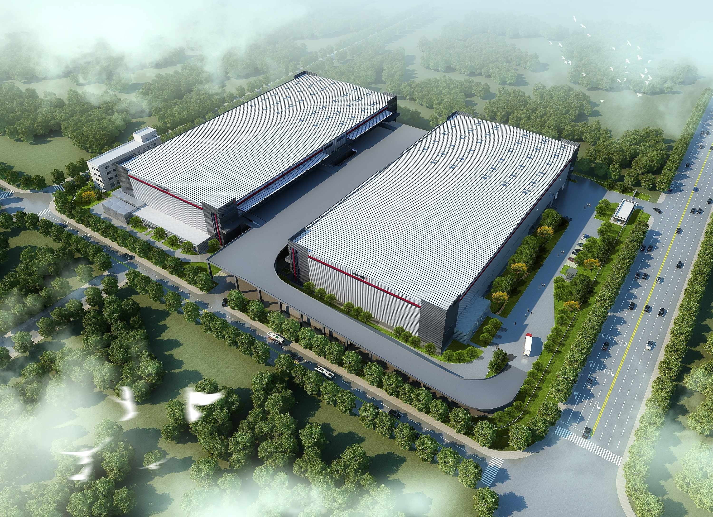 美库上海松江新浜冷链产业园